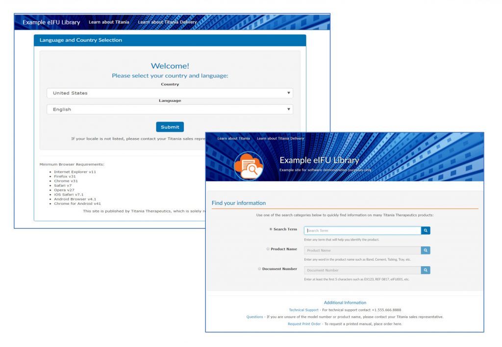 EIFU Delivery - Oberon Technologies